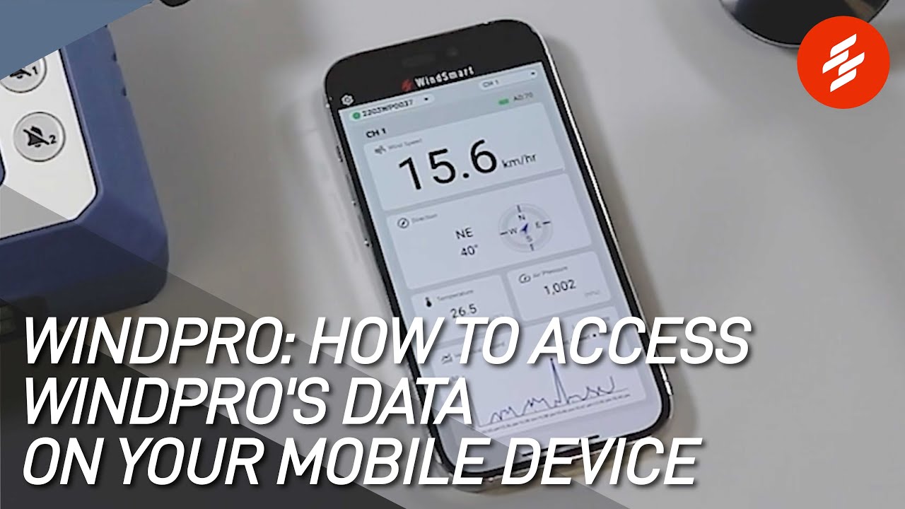 WindPro: How to Access WindPro's Data on Your Mobile Device - YouTube
