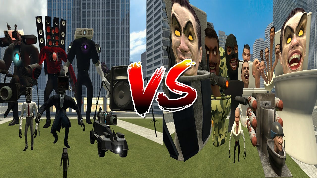 Skibidi Toilet Army vs Camera Man Army - Garry's Mod Ultimate Battles ...
