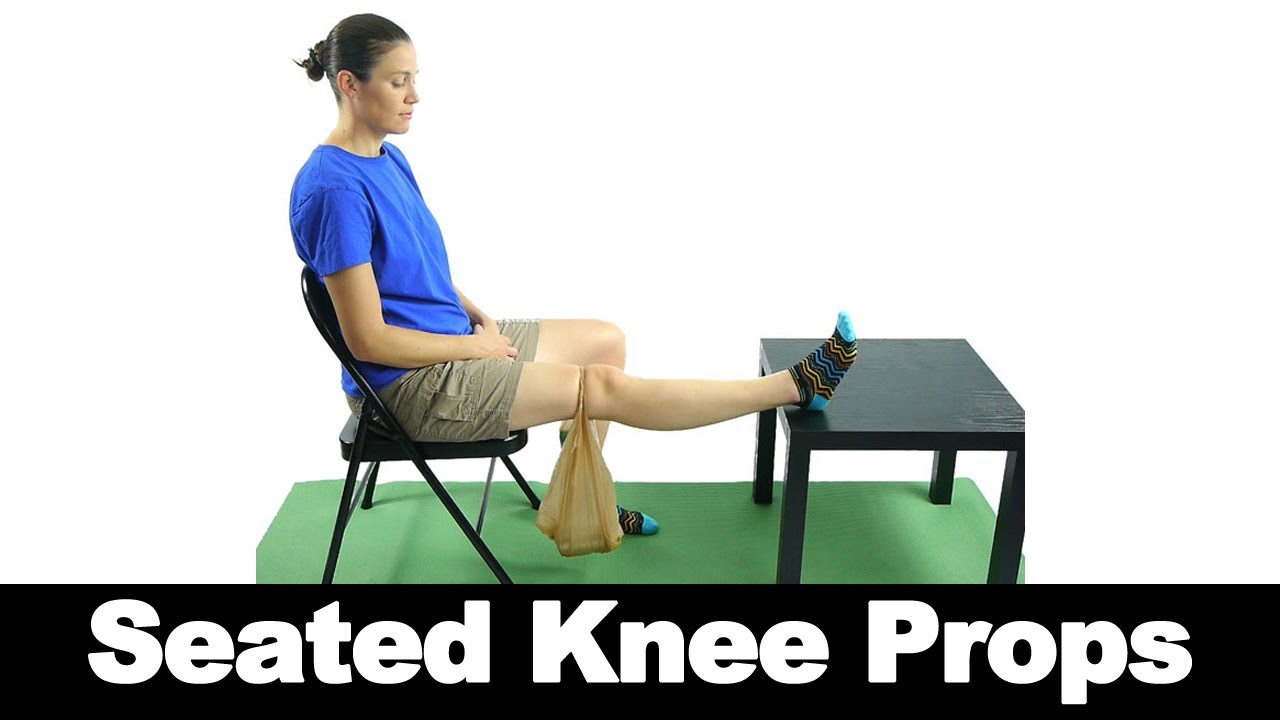 Seated Knee Props - Ask Doctor Jo - YouTube