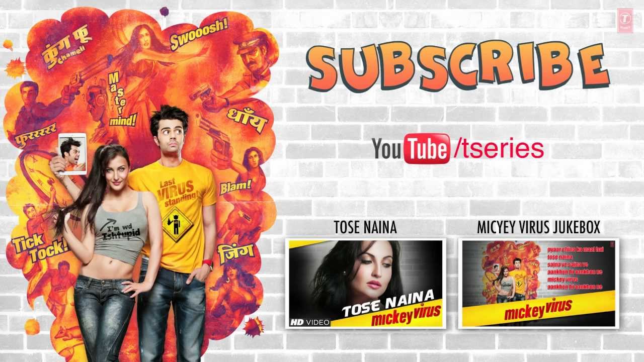 Tose Naina Song By Arijit Singh | Lyric Video || Mickey Virus | Manish ...
