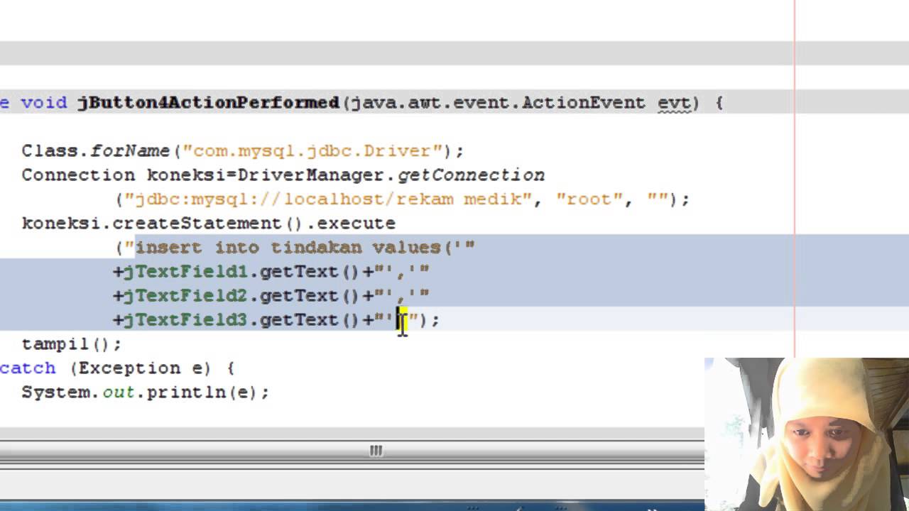Tutorial Edit Hapus Cari Data Pada Netbean Youtube