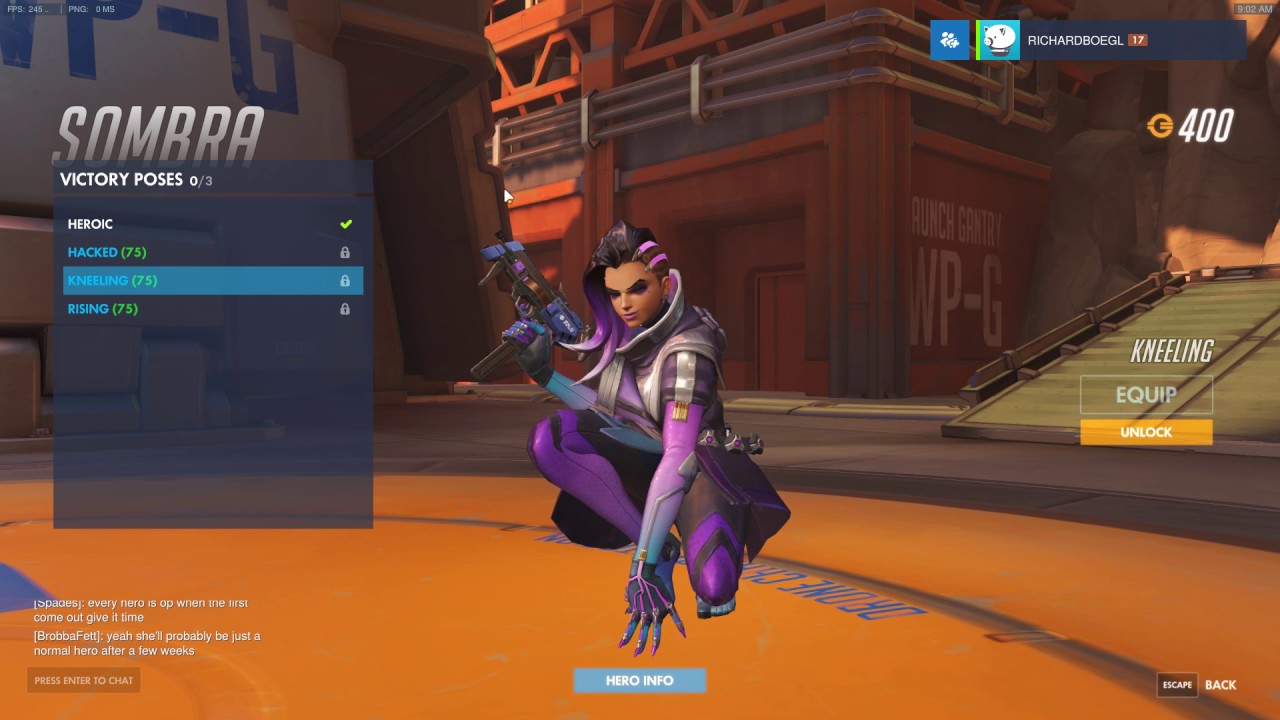 Overwatch - Sombra - Victory Poses - YouTube