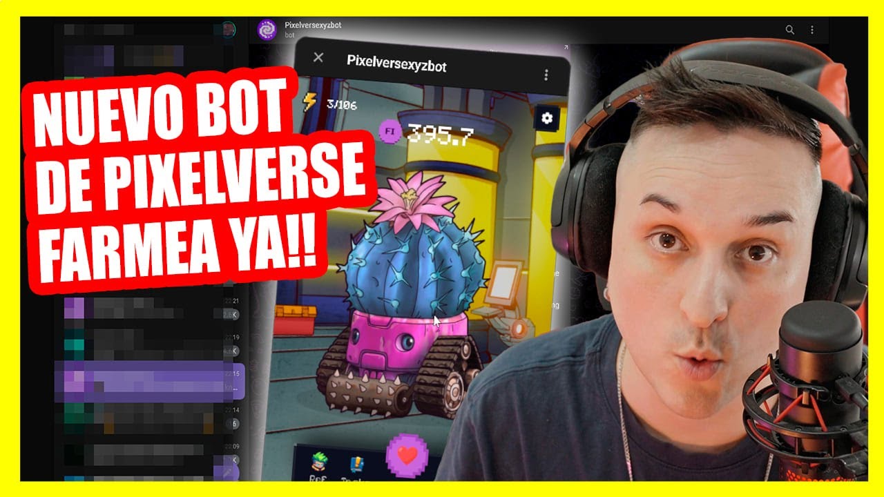 ULTIMO MOMENTO NUEVO BOT DE PIXELVERSE!! FARMEA EL TOKEN YA ...