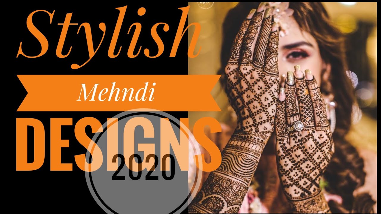 Stylish mehdi Design for hand 2020||Bridal mehndi design||latest simple ...