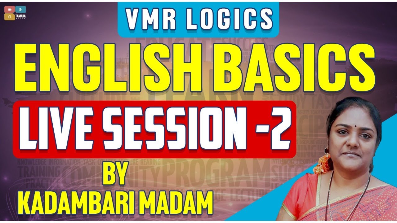 ENGLISH | BASICS | LIVE SESSION -2 | BEST TEACHING | HIGHEST VIEWS ...