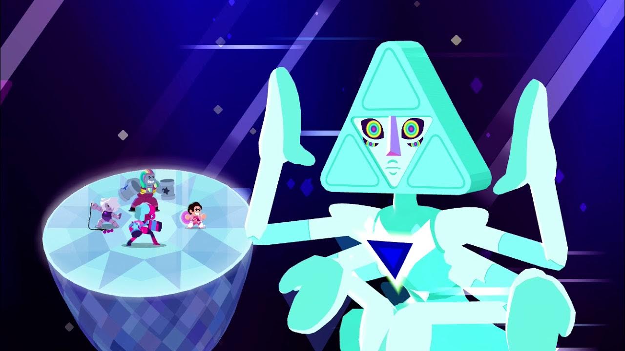 Steven Universe: Unleash the Light - Pyrope & Prism Fusion Boss Fights - YouTube