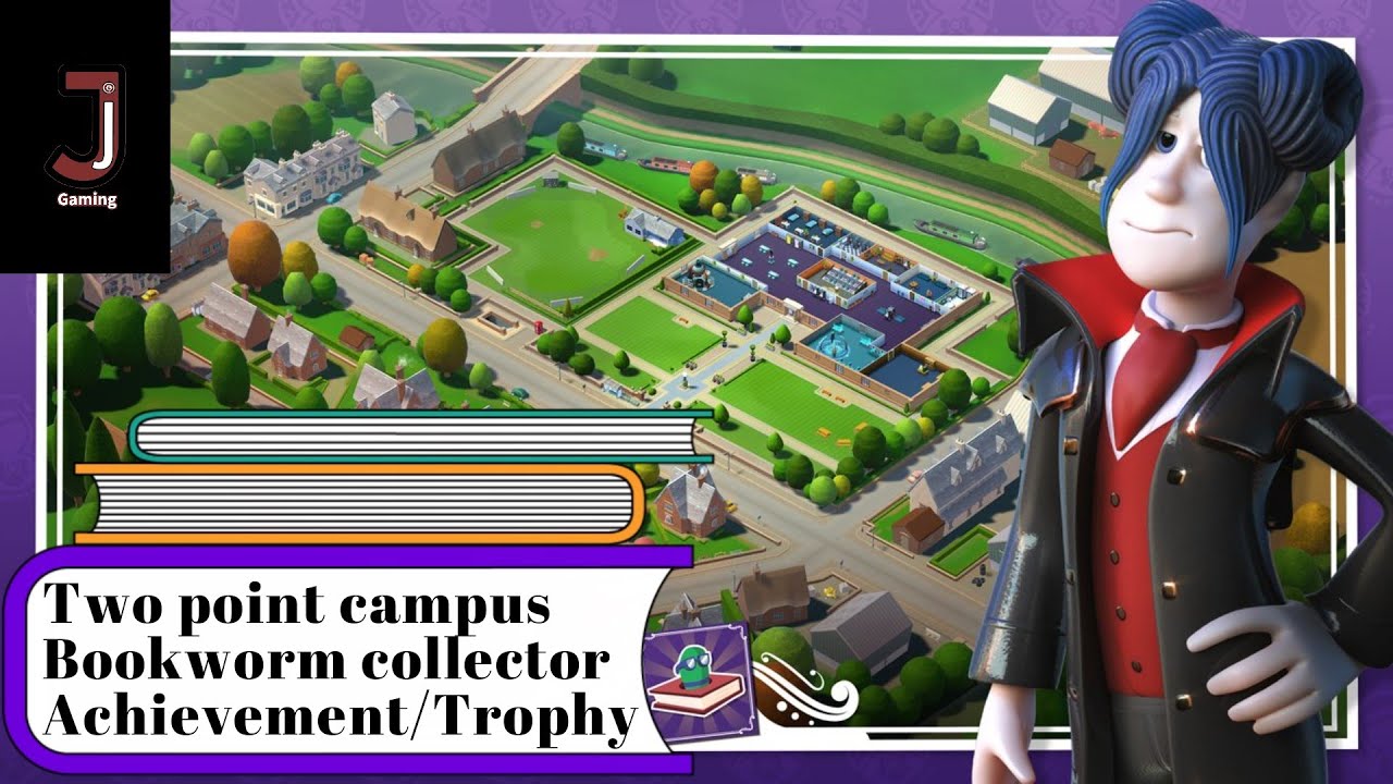 Two point campus bookworm collector Achievement/Trophy - YouTube