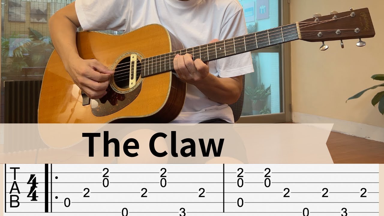 【TAB】The Claw | Fingerstyle | Gareth Pearso - YouTube