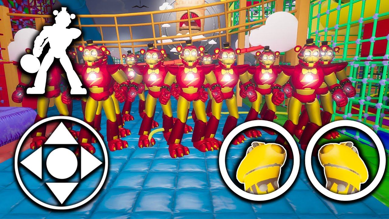 I BECAME a REAL CURSED FREDDY and ATTACK IRON MAN ARMY in FNAF Security ...