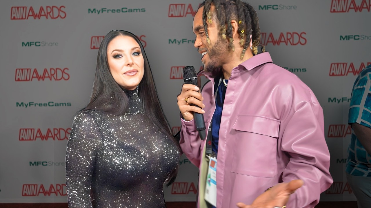Angela White AVN Nominations, Fun Moments and interaction with European ...