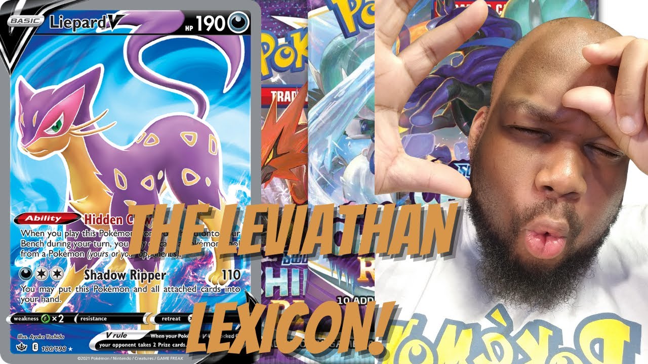 YouTube Pokemon Card Pokedex! Full Art Liepard V (Chilling Reign) - YouTube