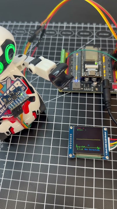 Robot Orientation Sensor MPU6050 - Accelerometer + Gyroscope #esp32 # ...