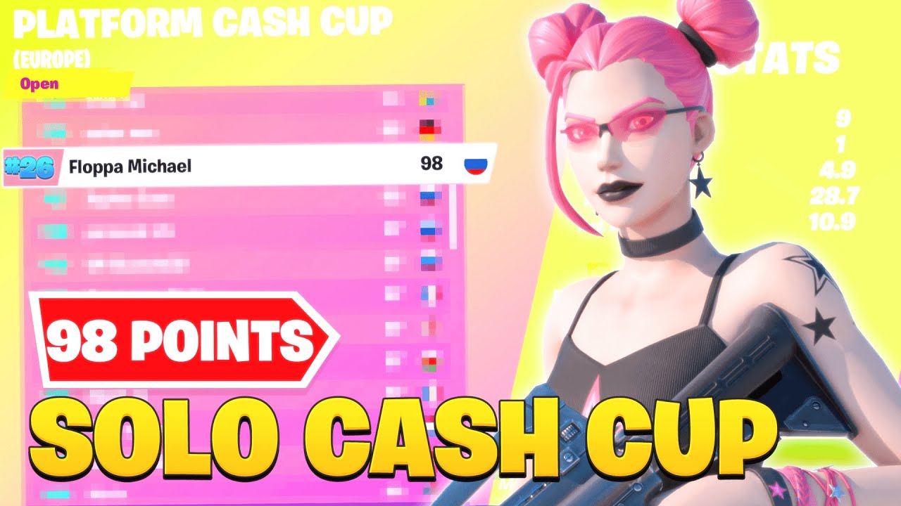 HOW I PLACED 26TH IN THE SOLO CASH CUP 🏆 - YouTube
