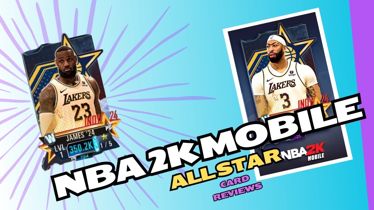 NBA 2K MOBILE ALL STAR CARD REVIEWS (NEW CODE) - YouTube
