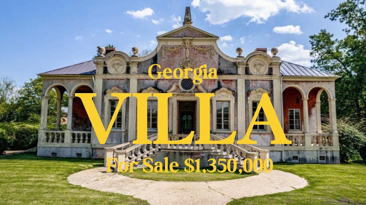 Beautiful Georgia Italian Villa $1350,000 - YouTube