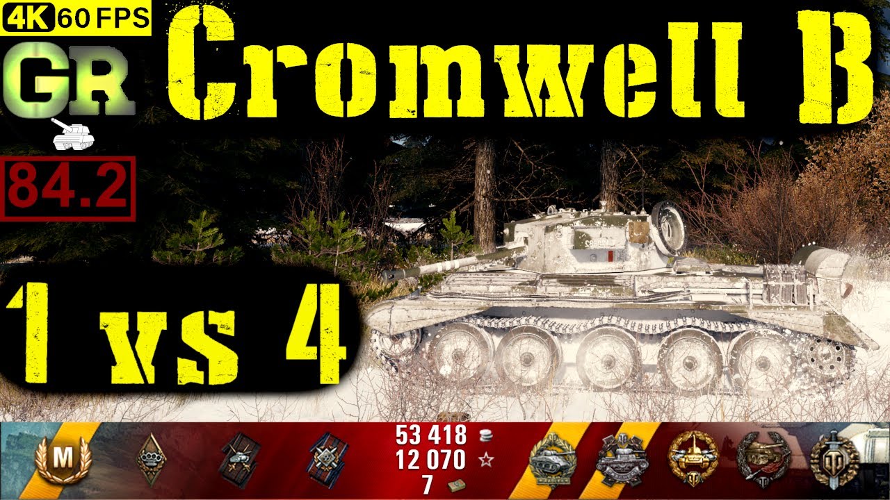World of Tanks Cromwell B WoT Replay - 8 Kills 3.3K DMG(Patch 1.4.0 ...