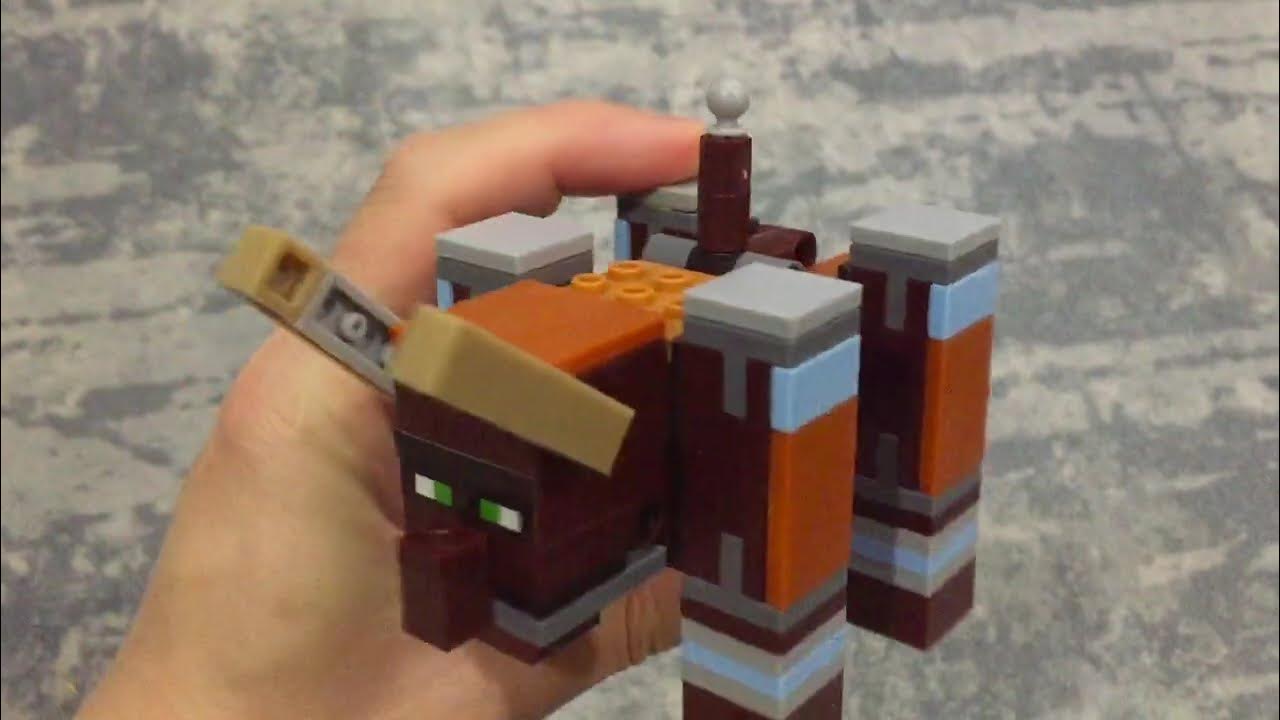 🟩🟨Minecraft Ravager 🐂 LEGO #lego #minecraft #ravager #kids #children # ...