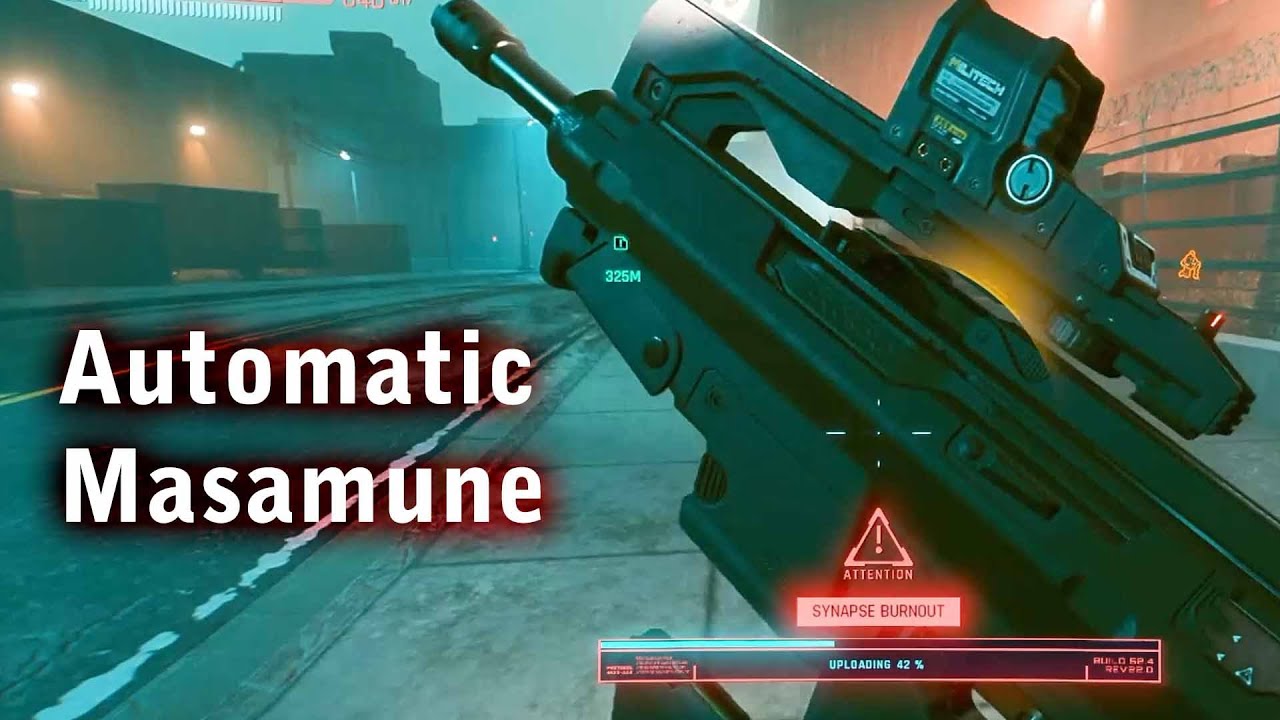 Full-Auto Masamune Mod - Cyberpunk 2077 - YouTube