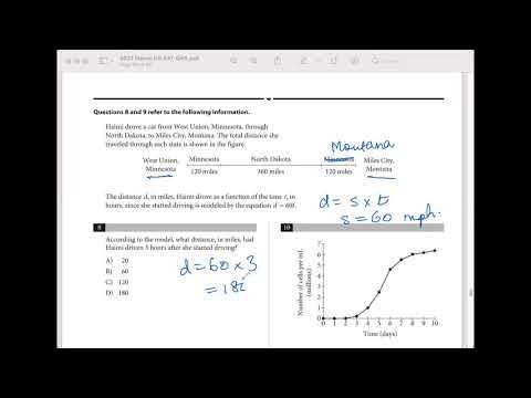 March 2021 US SAT Math Calculator section (SOLVED) - YouTube
