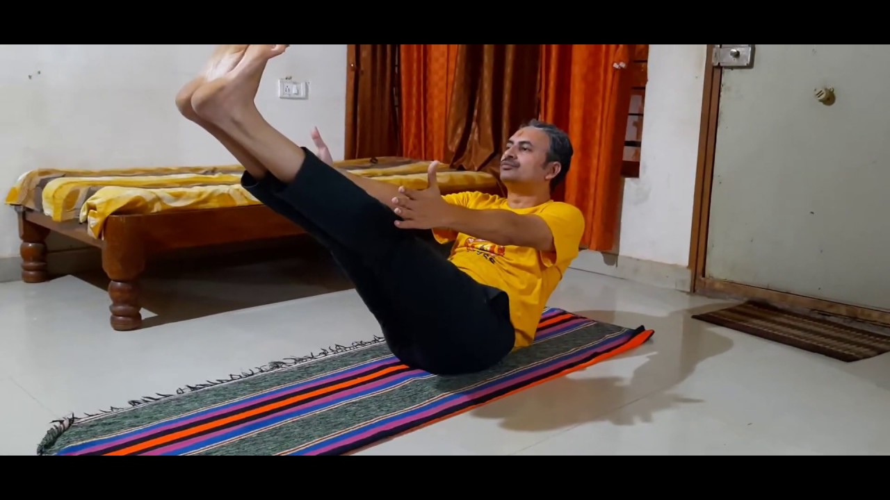 Yoga Navasana for Yoga Beginners (Boat pose) : Part 10 - YouTube