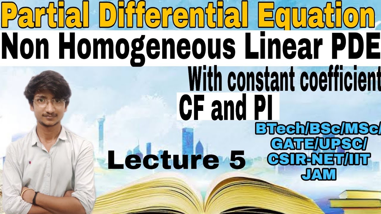 partial differential equation of second and higher order||Non ...