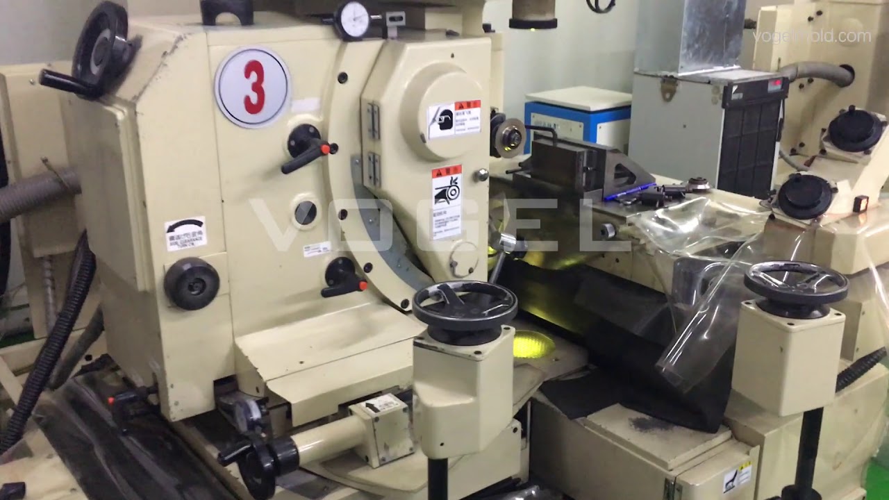 Optical Grinding Machine - YouTube