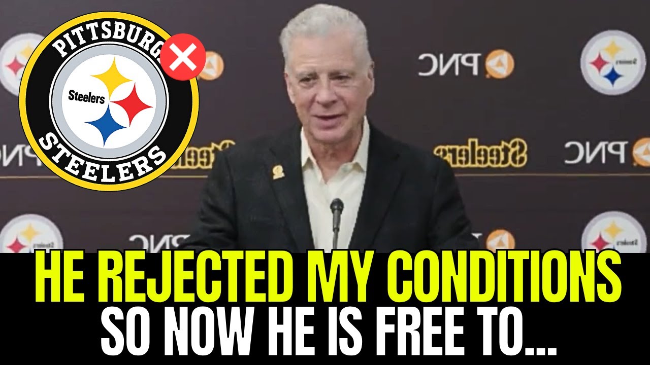 😡BOMB! STEELERS OWNER FURIOUS KICKING QB STAR AFTER OFFER REJECTED ...
