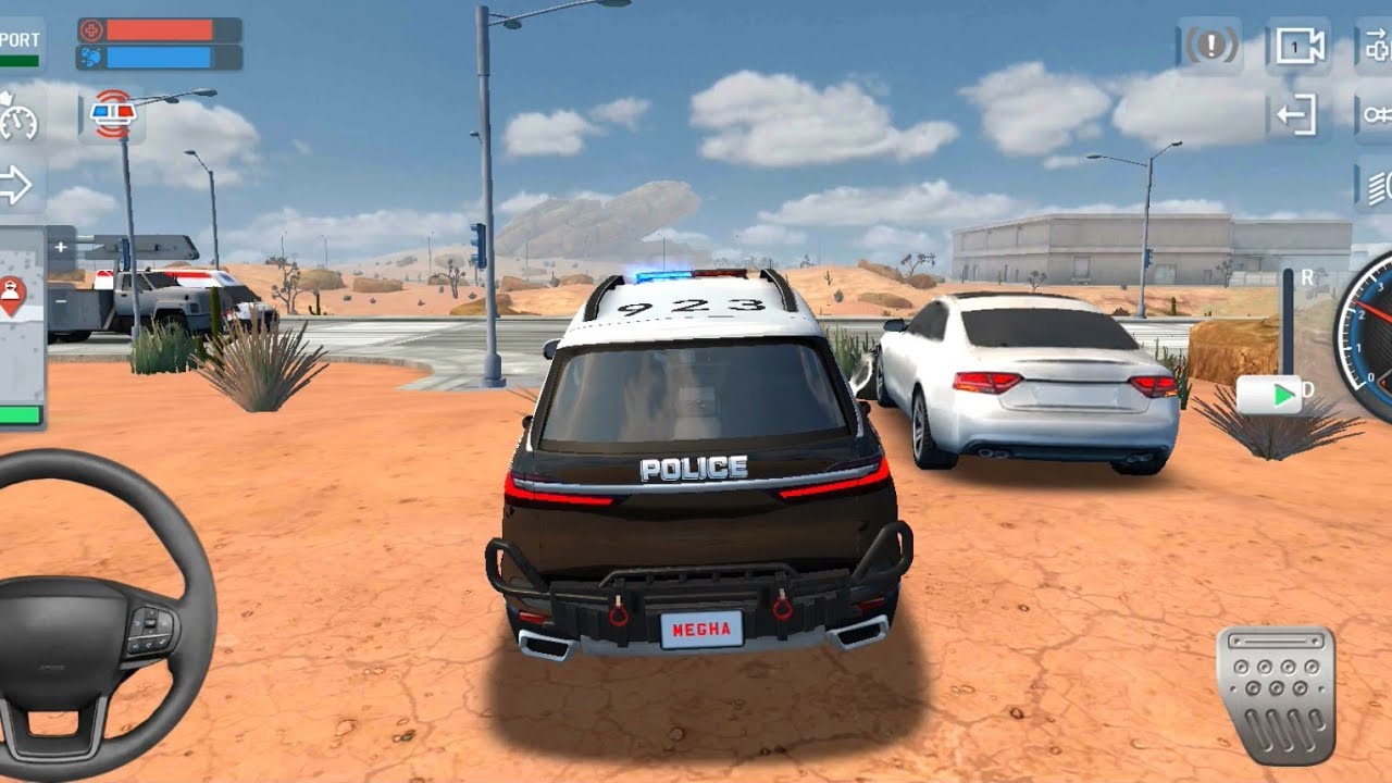 🔴 Police👮Man Simulator Game 2024 #08 Police New Cops Cresher Simulation ...
