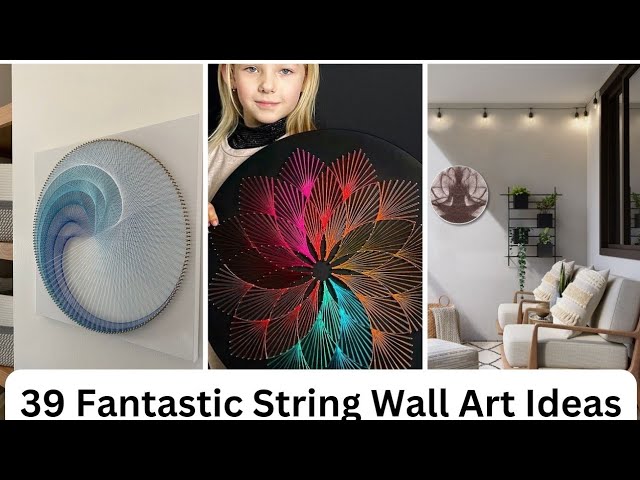 Sting Art Interior Design Make A String Art Mural » Dollar Store