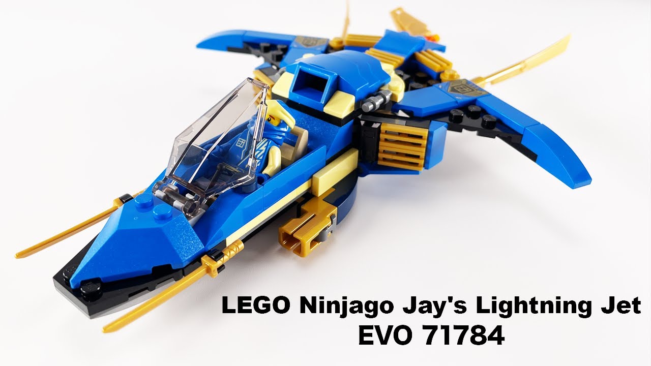 LEGO Ninjago Jay's Lightning Jet EVO 71784 / Speed Build / ASMR - YouTube