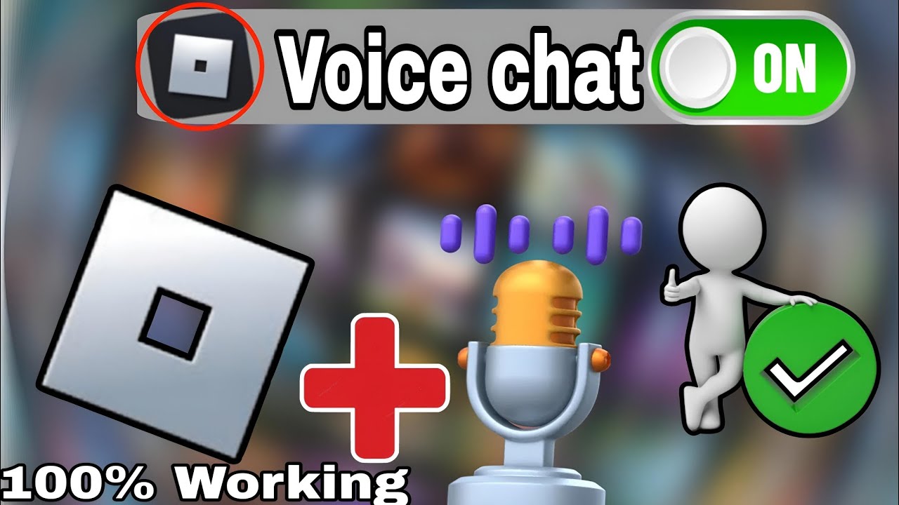 How to Get ROBLOX VOICE CHAT (update 2025) |How to Enable Voice Chat on ...