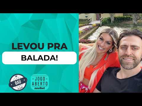 Renata conta que seu namorado foi para a balada com Denilson | Baú Jogo Aberto Novibet