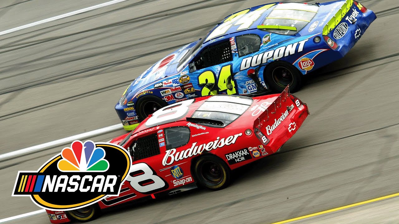 Jeff Gordon's 2004 win at Talladega | NASCAR 75th Anniversary Moments ...