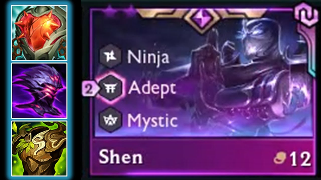 4 Ninja & Yone Carry - Chosen Shen - TFT Set 4.5 Revival - YouTube