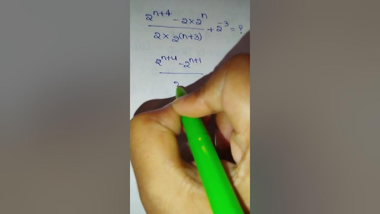 exponential equations#tutorial#maths #math#exponents#mathematics#education#mathstricks#tricks ...