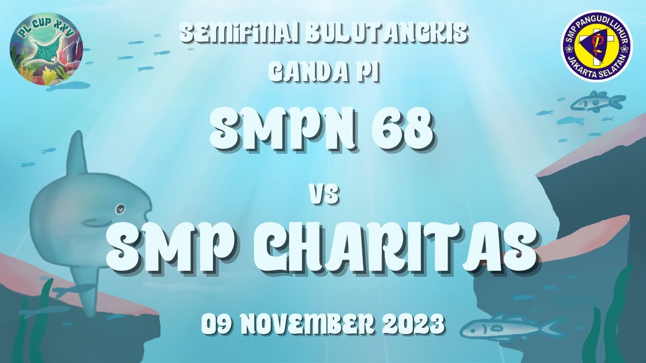 🔴Live: SMPN 68 vs SMP Charitas | Final Bulutangkis SMP Putri | PL CUP ...