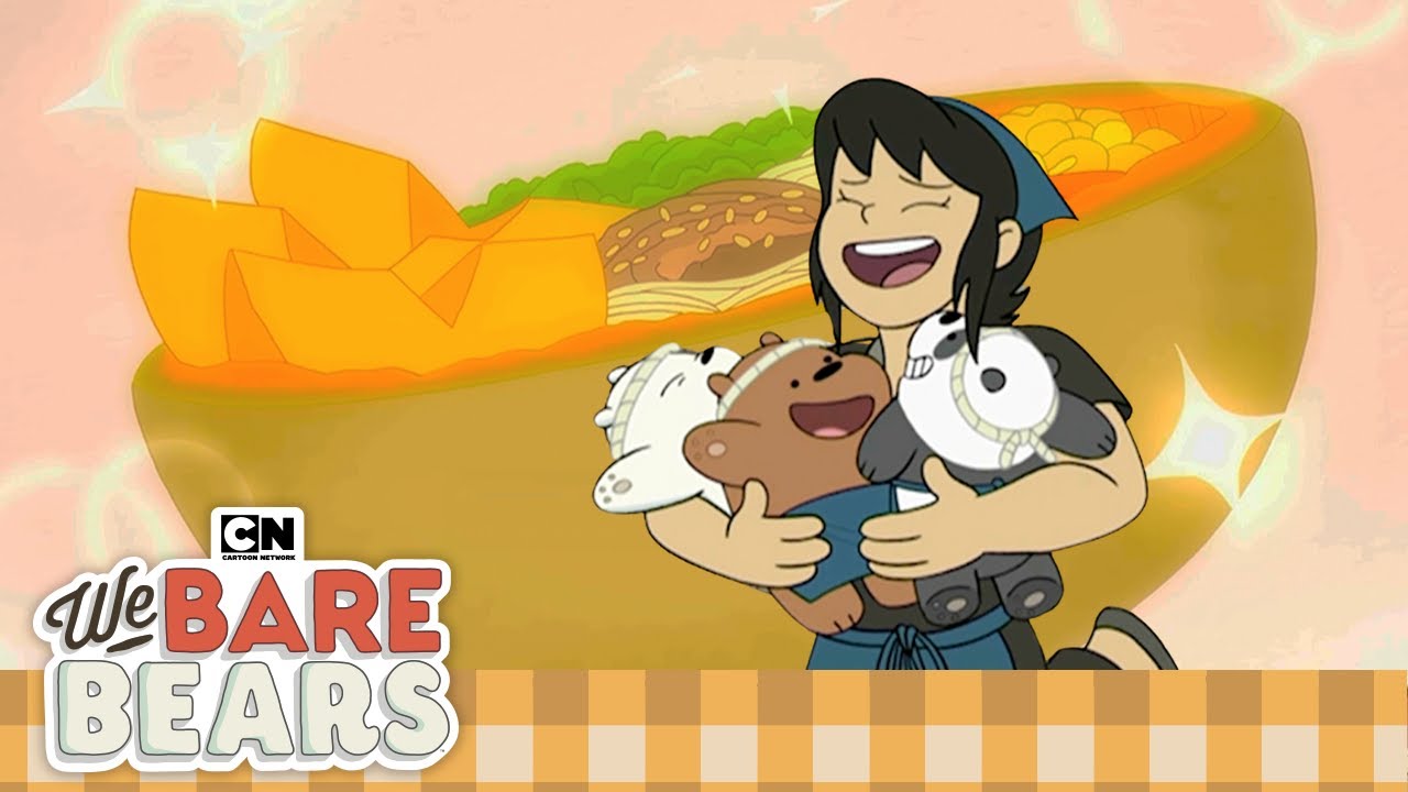 Little Bears, Big Ramen 🍜 | We Bare Bears | Cartoon Network | Cartoons ...