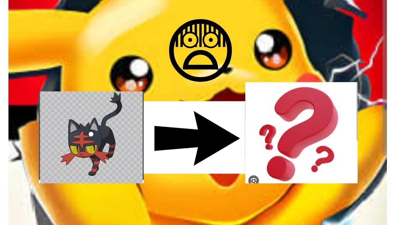 Pokemon evolution of litten to ??? 😨😨 #monsterhonorfight #gameplay ...