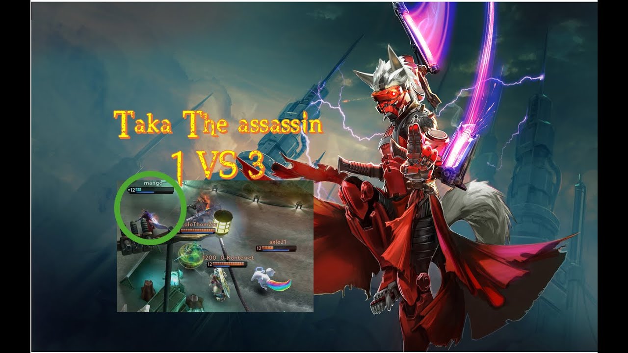 Taka the assassin II: Vainglory Gameplay 3V3 2024 - YouTube