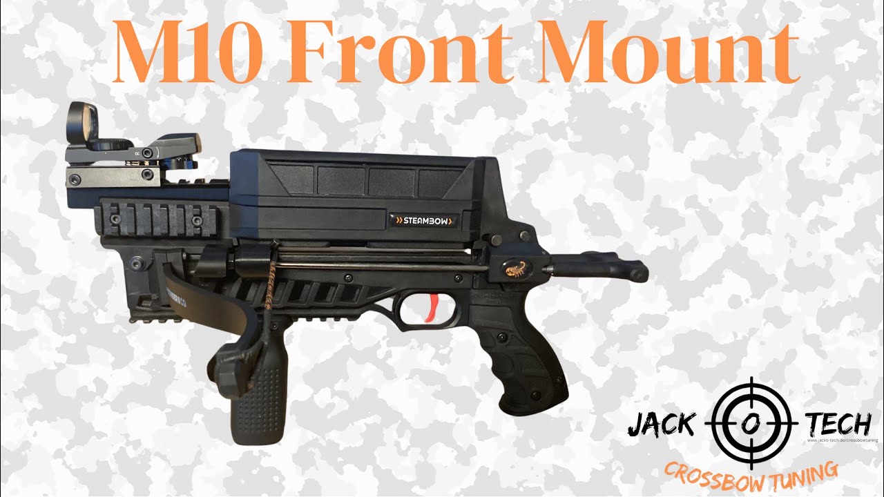 M10 Front Mount Schiene mit 2,5° Neigung für Steambow Stinger M10 Upper ...