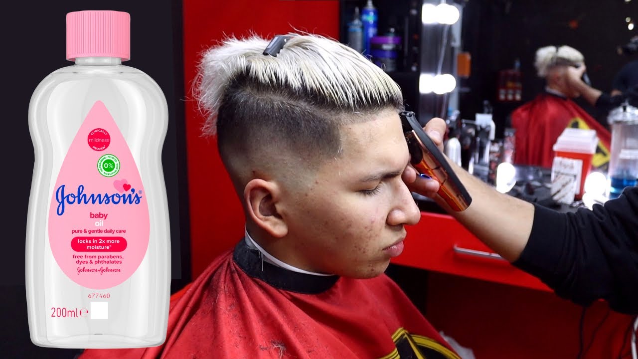 Baby oil & Haircut - YouTube