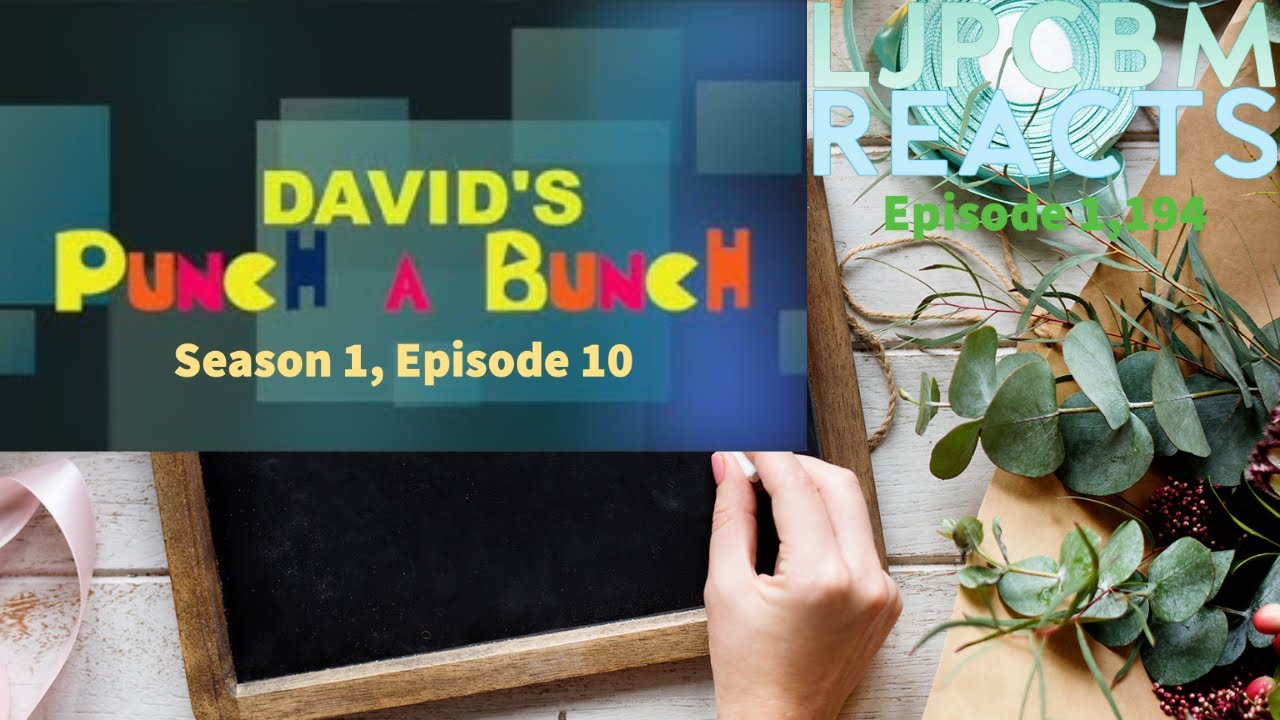 LJPCBM Reacts - Episode 1,194 - David's Punch A Bunch - Season 1 ...