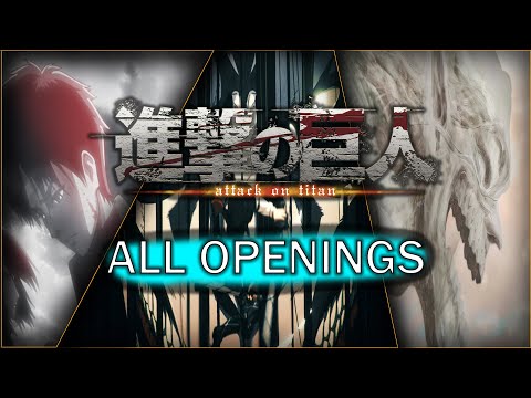 ATTACK ON TITAN ALL OPENINGS 1-9 ULTRA HD | АТАКА ТИТАНОВ ВСЕ ОПЕНИНГИ 1-9 HD [Shingeki no kyojin]