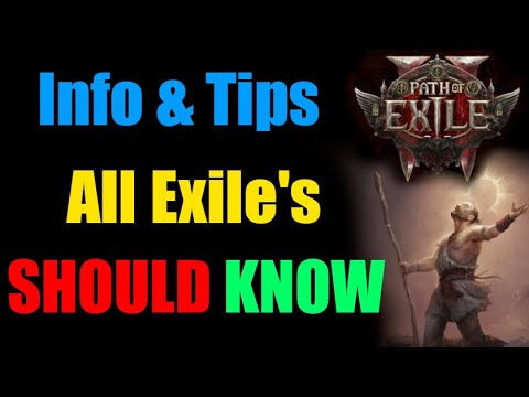 Info & Tips every exile SHOULD know - YouTube