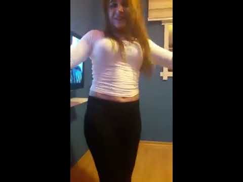 Çılgın kızdan ćılgin bi dans