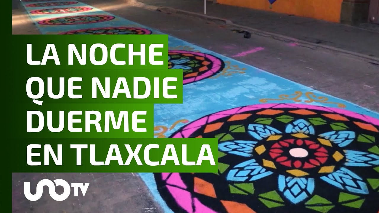 Tapetes y alfombras de aserrín en la noche que nadie duerme en ...