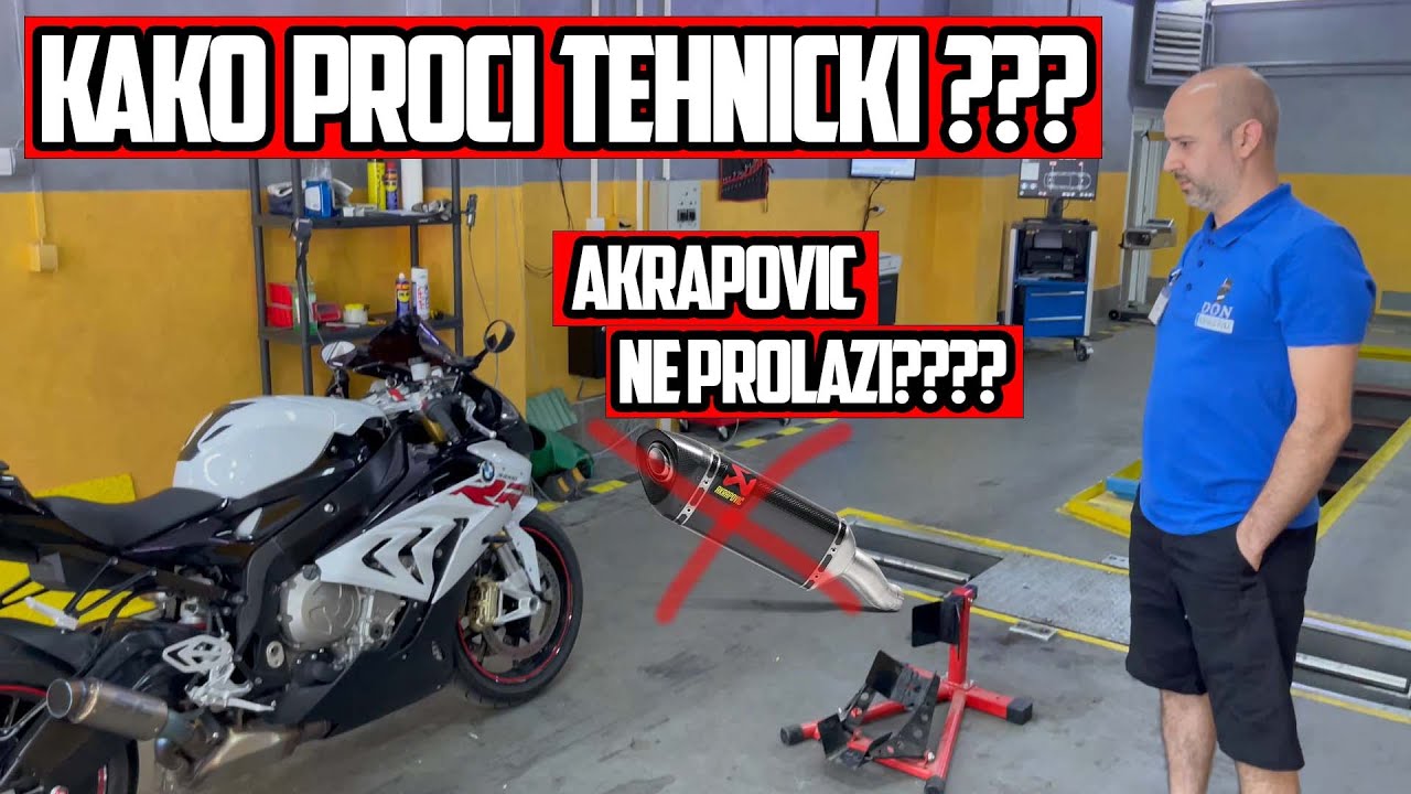 SVE O TEHNICKOM ZA MOTORE - ZBOG CEGA SE PADA TEHNICKI?!!! - YouTube
