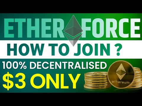 Ether force joining process | Etherforce I'd active kaise kare - YouTube