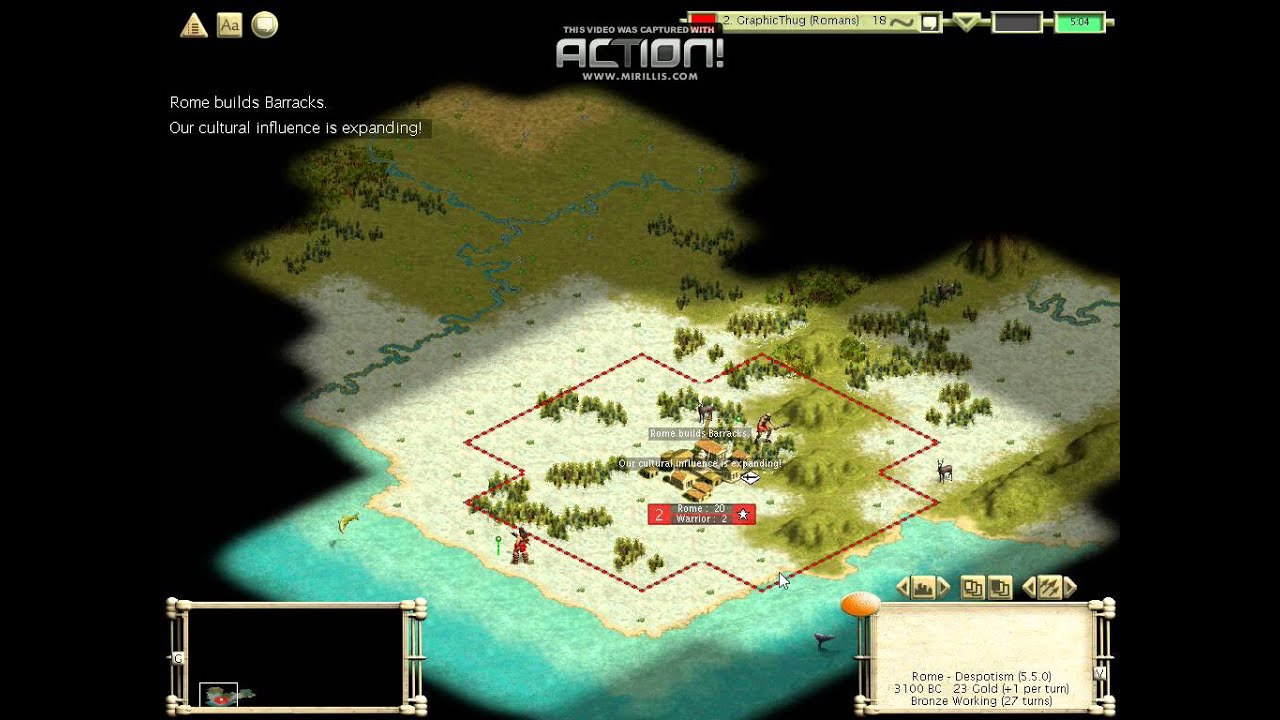 Civilization 3 online! (GraphicThug) - YouTube