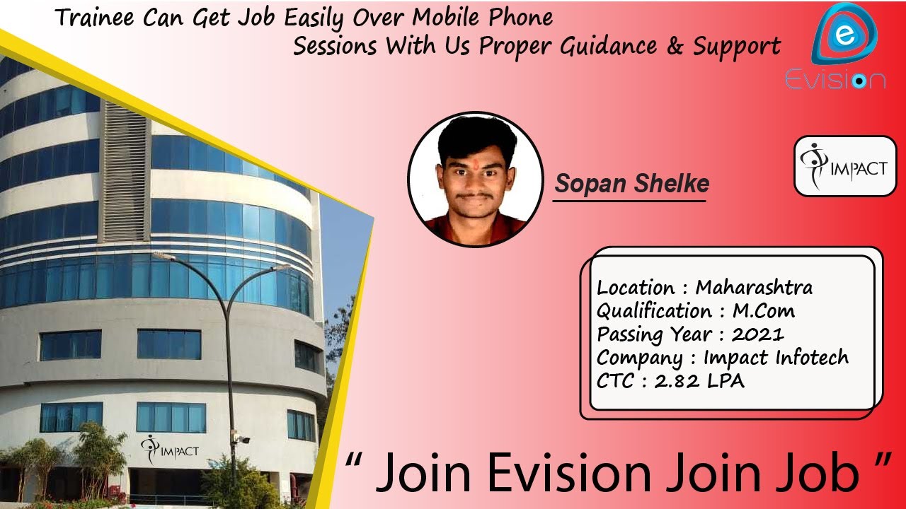 Congrats ,Sopan | M.Com. | Aurangabad | Salary 2.82 LPA | Got Selected ...